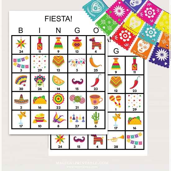 Printable Bingo Cards -Instant Download – Printabell • Express