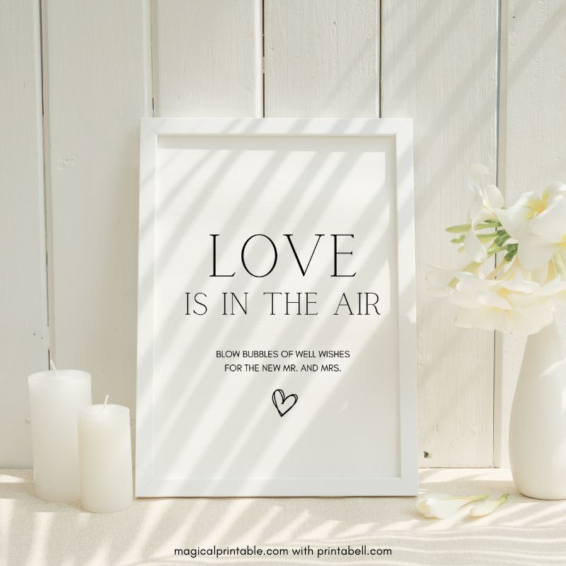 Modern Minimalist Party Signs Package – Printabell • Express