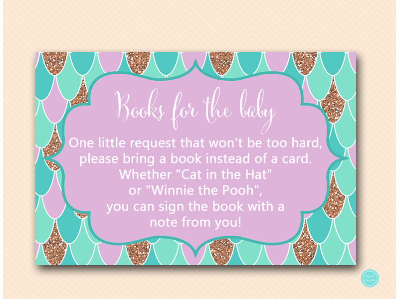 Mermaid Baby Shower Game Package – Printabell • Express