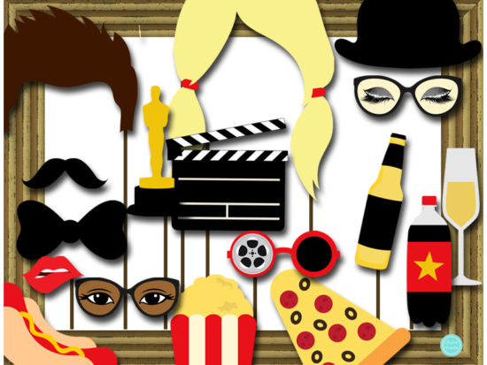 DIY Movie Photo Booth Party Props – Printabell • Express