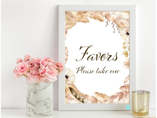 Bohemian Party Table Signs – Printabell • Express