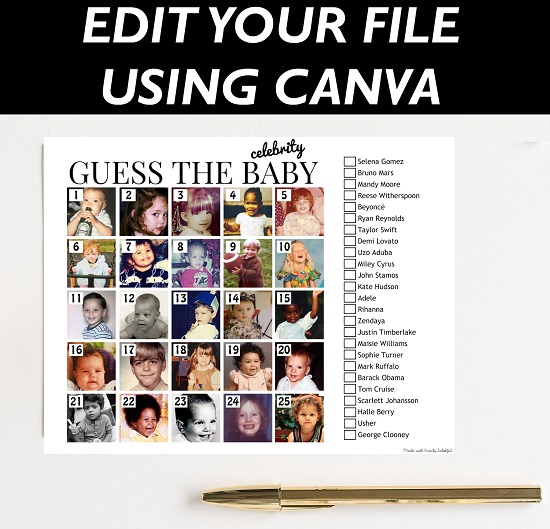 Celebrity Guessing Game 60 Photos - Moonagedaydream.film