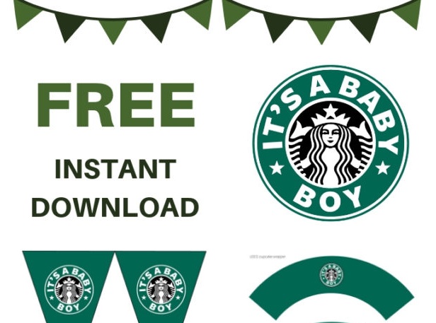 FREE It’s a Boy Starbucks Baby Shower Printable – Printabell • Express FREE It’s a Boy Starbucks Baby Shower Printable – Printabell • Express