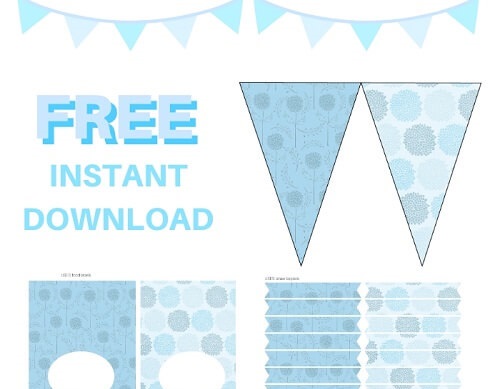 FREE Something Blue Party Printable – Printabell • Express